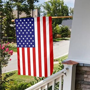 Outdoor 12x18 Inch Double Sided American Garden Flag American 4th of July Decorative Flag Fade Resistant Banner for Yard Lawn Home Decor