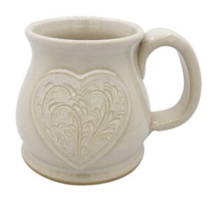 shs heart mug usa handmade 12oz coffee mug (paisley)