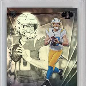 Graded 2020 Panini Illusions Justin Herbert #7 Retail Rookie RC Football Card PSA 10 Gem Mint