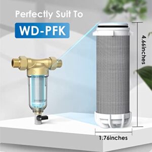 Waterdrop WD-PFK Spin Down Sediment Filter Replacement Cartridge 90 Micron, 1 count