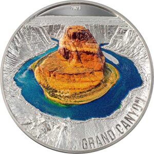 2021 de 7 natural wonders powercoin grand canyon 3 oz silver coin 20$ palau 2021 proof