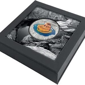 2021 DE 7 Natural Wonders PowerCoin Grand Canyon 3 Oz Silver Coin 20$ Palau 2021 Proof