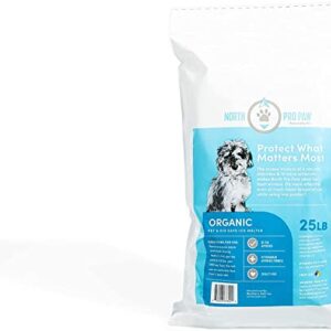 Northern Salt Paw Organic Deicer Sub Zero Ice Melter, 25lb Resealable Bag, Pet Safe and Kid Safe Deicer for Driveways, Sidewalks, Parking Lots and Sprei Spreader