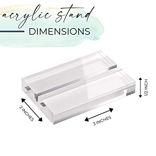 Elegant Please Sign Our Guestbook Acrylic Modern Wedding Sign with Included Clear Acrylic Base - Perfect for Weddings (8X10 or 5X7 with Clear Acrylic Stand) - Sweet Carolina Collective