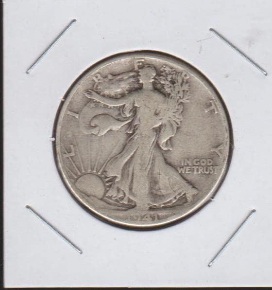 1941 D Liberty Walking (1916-1947) (90% Silver) Half Dollar Choice Fine Details