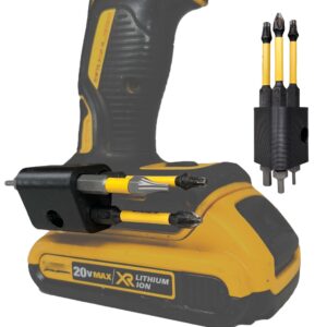 bt//fx drill bit holder - dewalt, cordless tools, impact drivers, accessories, replace magnetic