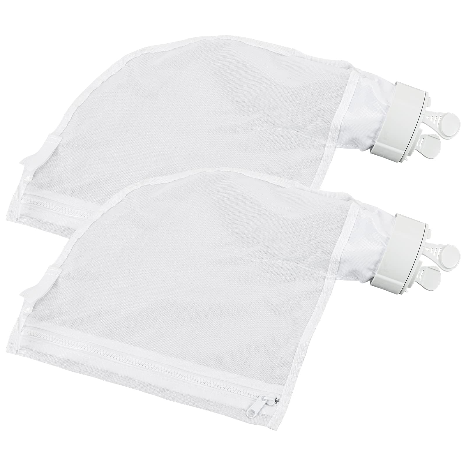 Pool Spa Zippered Bags Replacement for Polaris 280, 480 Pool Cleaner All Purpose Filter Bags K13 K16 (2 Pack)