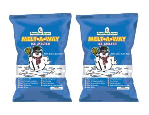 jonathan green 11305 melt-a-way ice melter, 50-pound (2 pack)