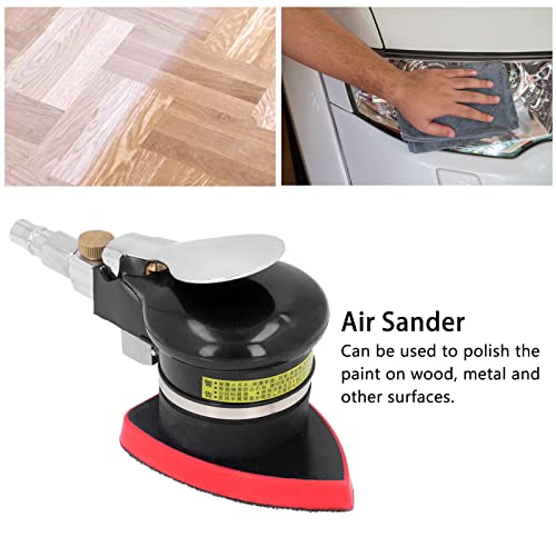 12000rpm Air Triangular Sander Detail Sander Handheld Mini Details Pneumatic Sanding Machine for Wood Metal