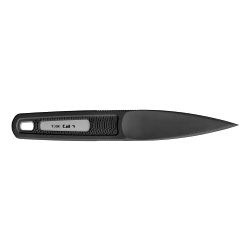 Kershaw Electron Fixed Blade Knife, 2.4 inch Blade with Black Sleeve Dagger Design, Made with PA-66 Nylon, Project Atom