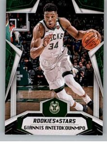 2019-20 panini chronicles rookie and stars #678 giannis antetokounmpo nm-mt milwaukee bucks basketball