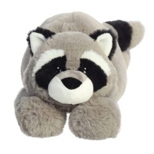 Aurora® Laid-Back Snoozles™ Raccoon Stuffed Animal - Cuddly Comfort - Imaginative Playtime - Gray 18 Inches