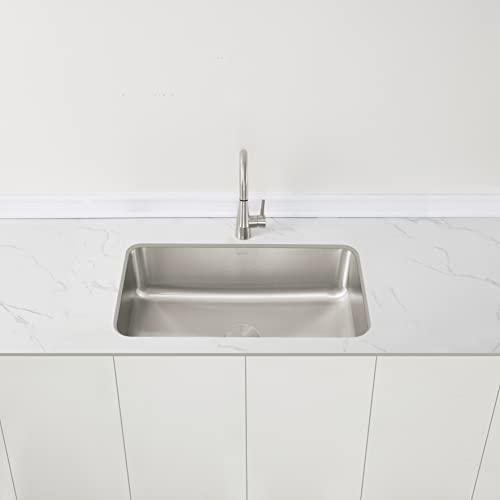 ZUHNE 30-Inch Stainless Steel Single Bowl Undermount Kitchen Sink