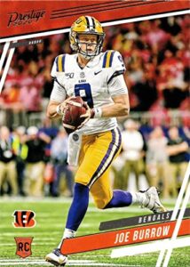 2020 panini prestige football #258 joe burrow rookie card