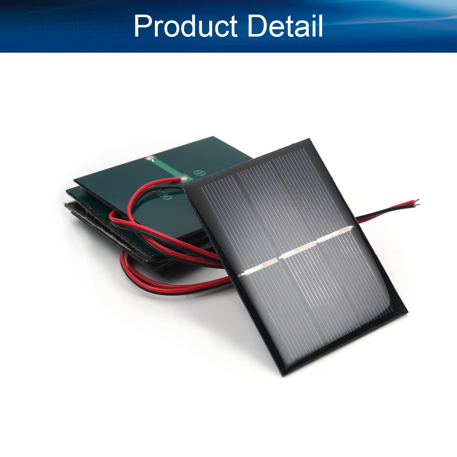 Bettomshin 5Pcs 1.5V 0.65W Mini Solar Panels Cells, Polycrystalline Solar Cells Micro Solar Panel Module for Light Electric Toys Solar Battery Charger DIY Solar Syatem Kits (3.15" x 1.18"/80mm x 60mm)