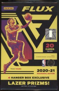 2020-21 panini flux basketball hanger box