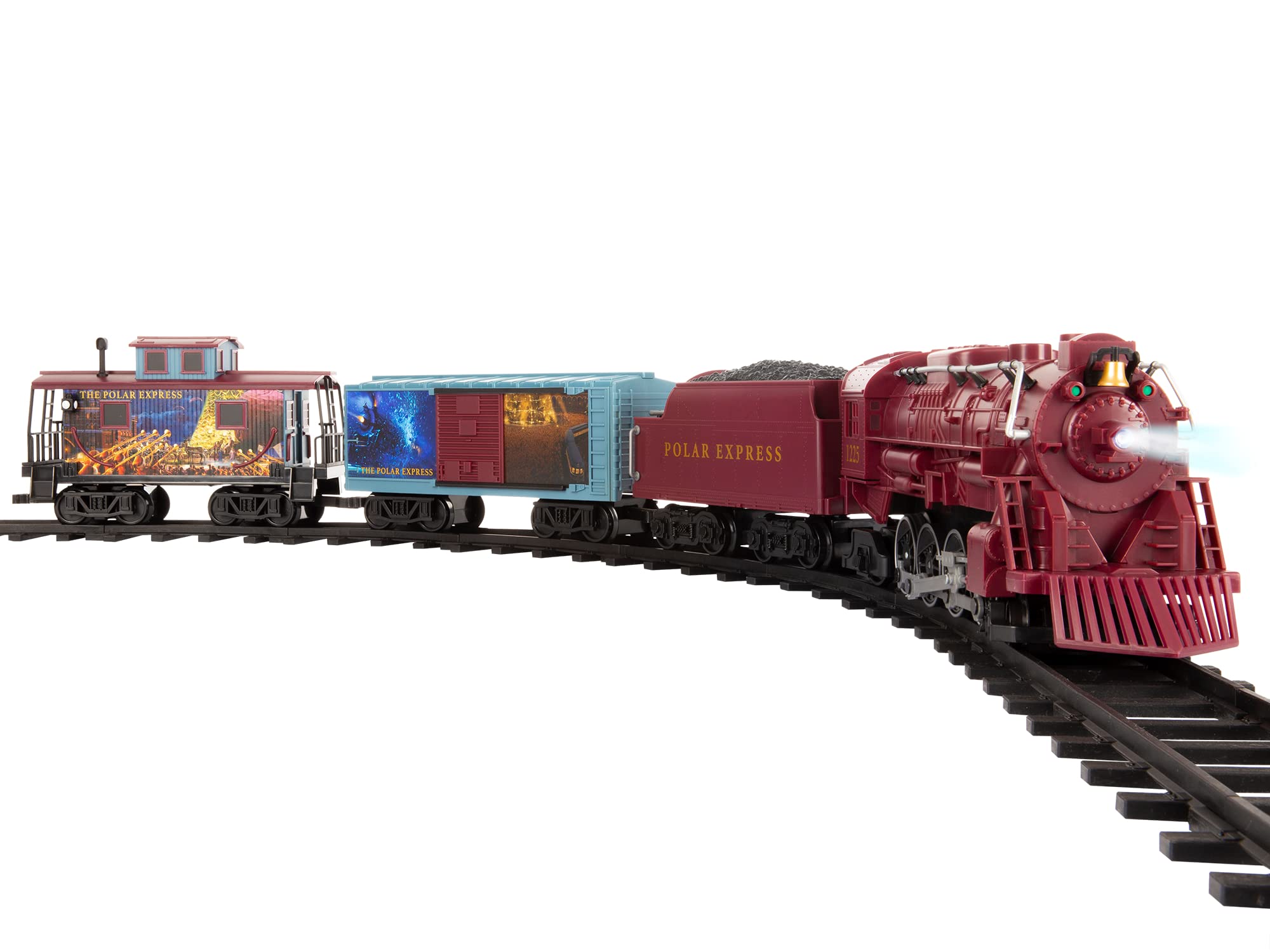 Lionel Polar Freight Ready-to-Play Battery Powered Model Train Set with Remote