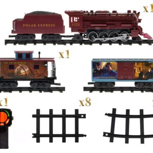 Lionel Polar Freight Ready-to-Play Battery Powered Model Train Set with Remote