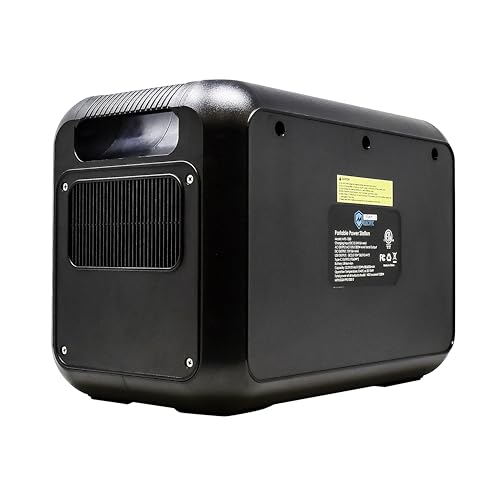 Portable Power Station | Massimo Back up Battery with Built-in AC/DC/USB Outlets| CPAP Power Supply, Solar Generator (Solar Panel Not Included) (1200W)