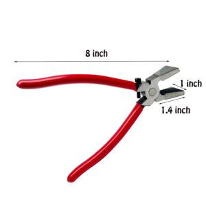 8 Inch Key Fob Pliers Glass Breaking Pliers for Key Fob Hardware Install with Adjustable Screw