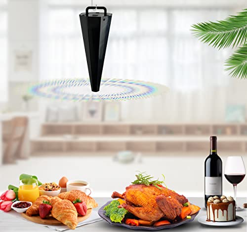 PATIOSIR Table Food Fan, USB or Batteries Powered Food Spinner Portable for BBQ, Picnic, Pool Parties, Outdoor Dinner(2pcs)