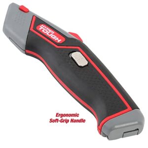 Hyper Tough AUTO-LOADING RETRACTABLE UTILITY KNIFE + 3-BLADES || QUICK-CHANGE BLADE REPLACEMENT