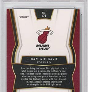 Graded 2017-18 Panini Select Bam Adebayo #171 Rookie RC Basketball Card PSA 10 Gem Mint