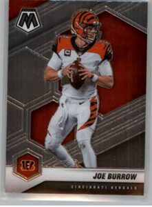 2021 panini mosaic #47 joe burrow cincinnati bengals official nfl football trading card in raw (nm or better) condition