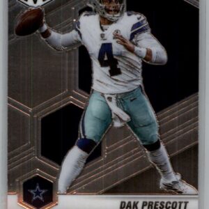 2021 Panini Mosaic #58 Dak Prescott Dallas Cowboys Official NFL Football Trading Card in Raw (NM or Better) Condition