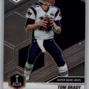 2021 Panini Mosaic #283 Tom Brady New England Patriots Super Bowl MVP Official NFL Football Trading Card in Raw (NM or Better) Condition