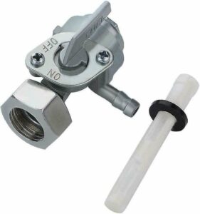 bmotorparts fuel valve petcock for generac xt8000e 0064330 gas portable generator