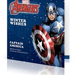 Marvel - Winter Wishes. Captain America Coin in Blister