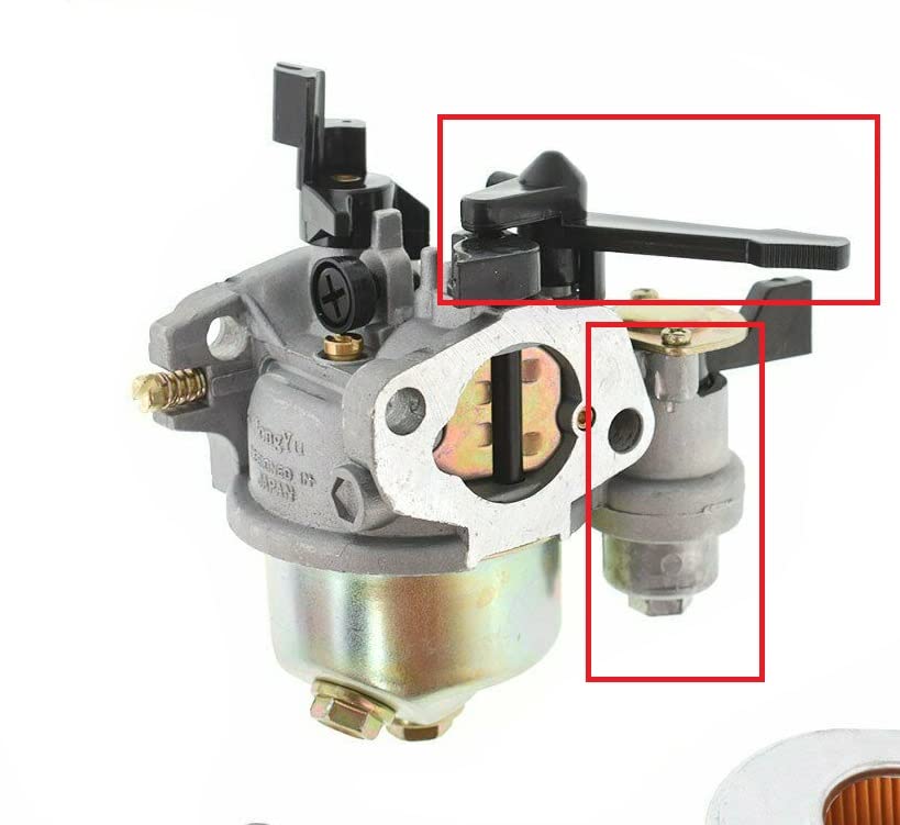 Carburetor Carb Replaces For Briggs Stratton Log Splitter 6 hp CR950 208CC, XR550 Professional 5.​50 Gross Torque 550 Series 5.50 Quantum 127CC Engine