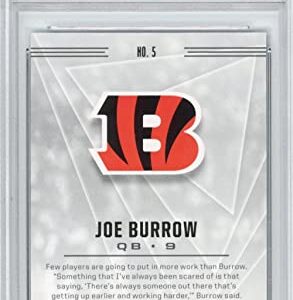 Graded 2020 Panini Illusions Joe Burrow #5 Retail Rookie RC Football Card PSA 10 Gem Mint