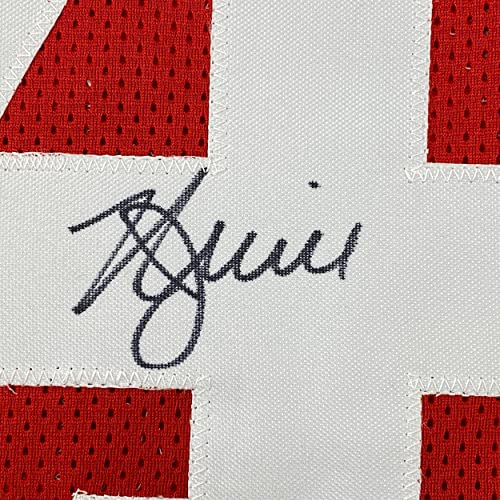 Autographed/Signed Kyle Juszczyk San Francisco Red Football Jersey Beckett BAS COA