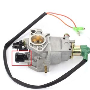 Carburetor Carb Replaces For Powermate PC0497000 7000W PM0464500 4000W PM0106505 PMC106505 Kenowa Truelife 12000 12000E Generator 6500/8125 5000/6250 6000/7500 Watt Auto Choke