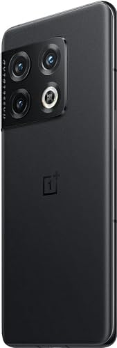 OnePlus 10 Pro 5G Dual-SIM 256GB ROM + 12GB RAM (GSM Only | No CDMA) Factory Unlocked 5G Smartphone (Volcanic Black) - International Version