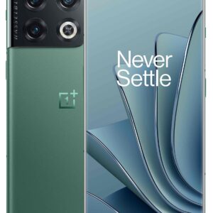 OnePlus 10 Pro 5G Dual-SIM 256GB ROM + 12GB RAM (GSM Only | No CDMA) Factory Unlocked 5G Smartphone (Emerald Forest) - International Version