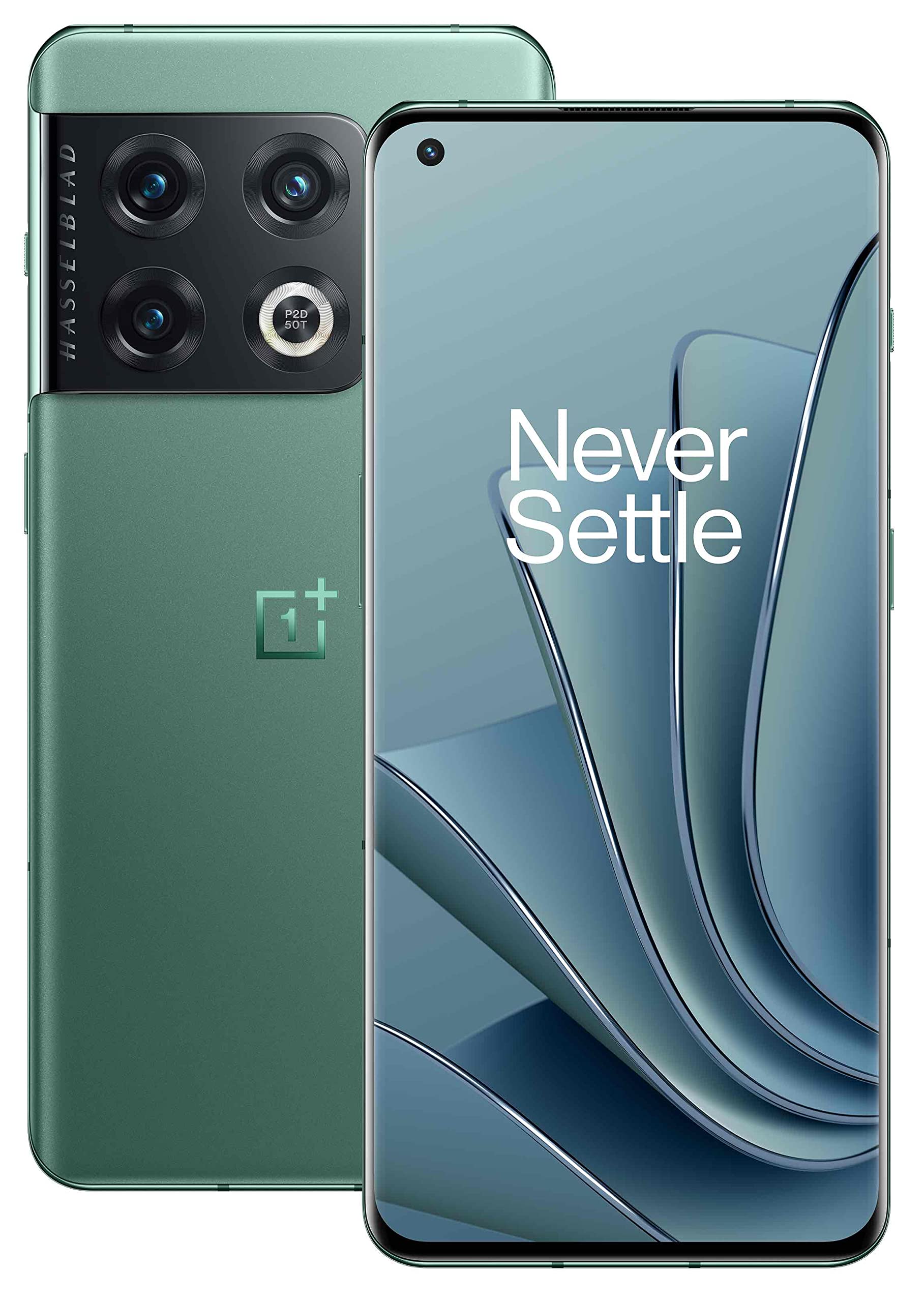 OnePlus 10 Pro 5G Dual-SIM 256GB ROM + 12GB RAM (GSM Only | No CDMA) Factory Unlocked 5G Smartphone (Emerald Forest) - International Version