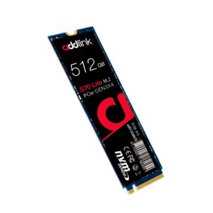 addlink s70 lite 512gb ultra durability gaming ssd maximum speed 3000 mb/s internal solid state hard drive - m.2 2280 pcie 3.0 nvme gen3x4 3d nand ssd (ad512gbs70ltm2p)