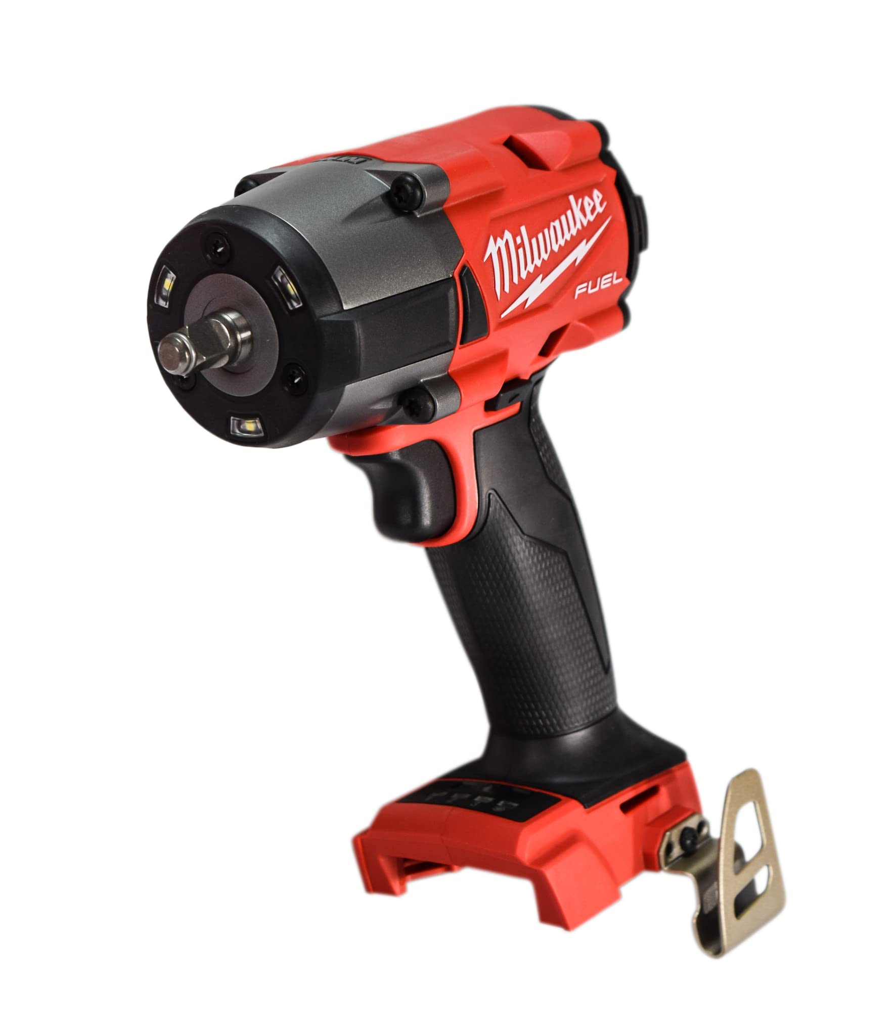 Milwaukee M18 18V Fuel 3/8" Mid-Torque Impact Wrench Kit Cordless Lithium-Ion Brushless 2960-22 with (2) 5Ah XC Batteries, Charger & Carrying Tool Case