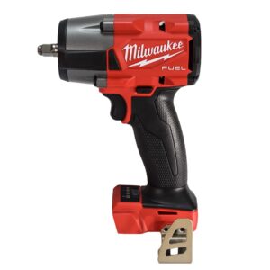 Milwaukee M18 18V Fuel 3/8" Mid-Torque Impact Wrench Kit Cordless Lithium-Ion Brushless 2960-22 with (2) 5Ah XC Batteries, Charger & Carrying Tool Case