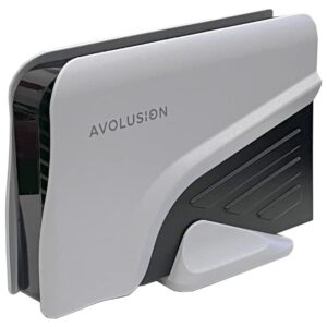 Avolusion PRO-Z 8TB USB 3.0 External Gaming Hard Drive for PS5/PS4 Game Console (White) - 2 Year Warranty