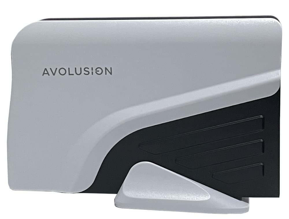 Avolusion PRO-Z 8TB USB 3.0 External Gaming Hard Drive for PS5/PS4 Game Console (White) - 2 Year Warranty