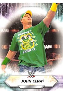 2021 topps wwe #200 john cena wrestling trading card