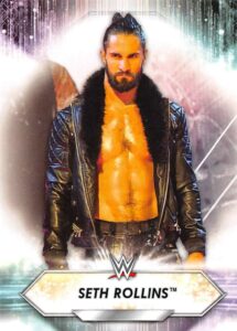 2021 topps wwe #164 seth rollins wrestling trading card