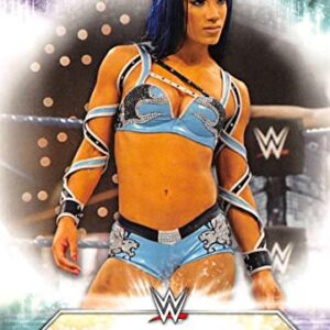 2021 Topps WWE #163 Sasha Banks Wrestling Trading Card