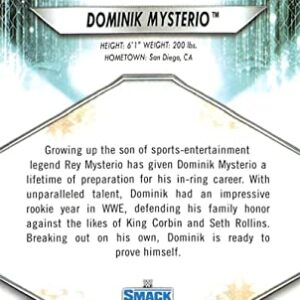 2021 Topps WWE #147 Dominik Mysterio Wrestling Trading Card