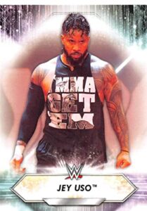 2021 topps wwe #149 jey uso wrestling trading card