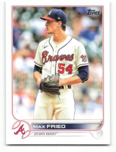 2022 topps #129 max fried nm-mt braves